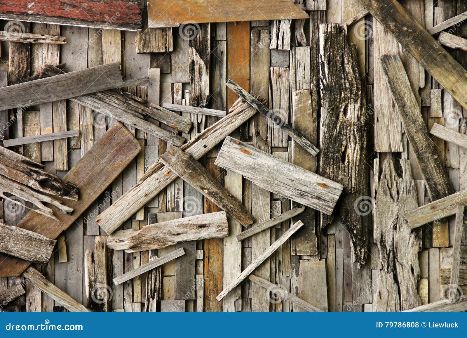 Wall wood boards stock photo. Image of recycled, grain - 79786808