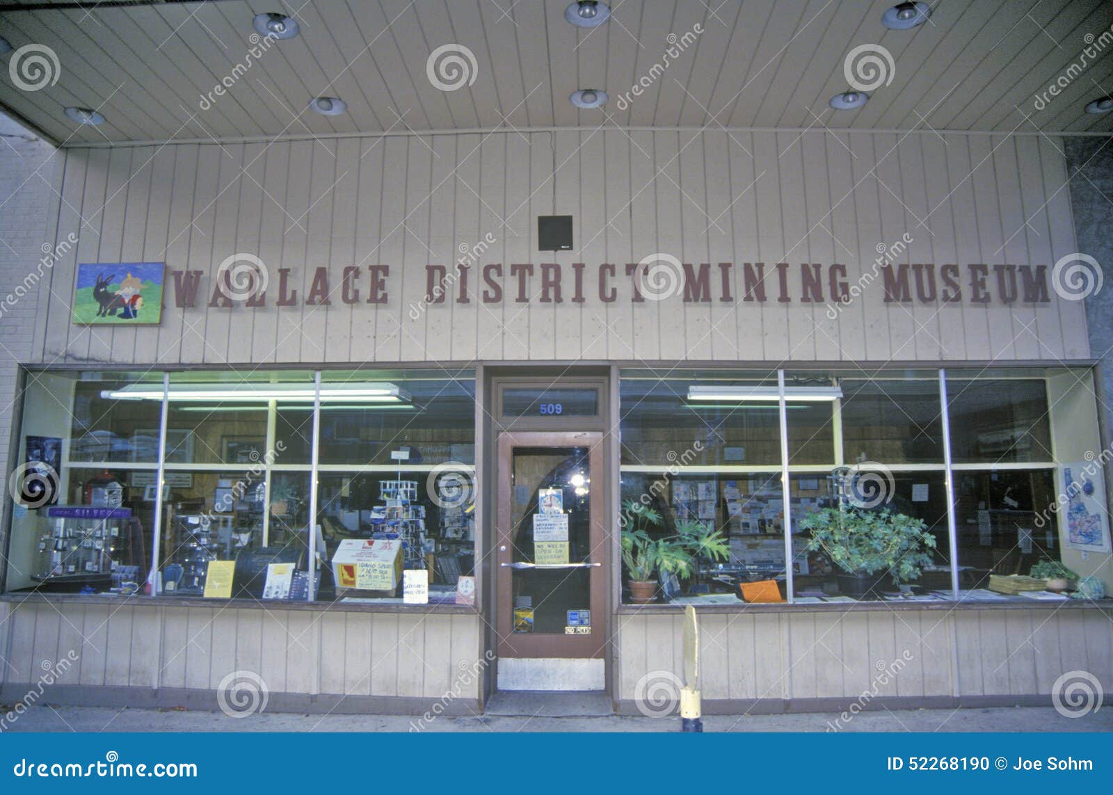 Wallace District Mining Museum, Wallace, Idaho Editorial Image - Image ...
