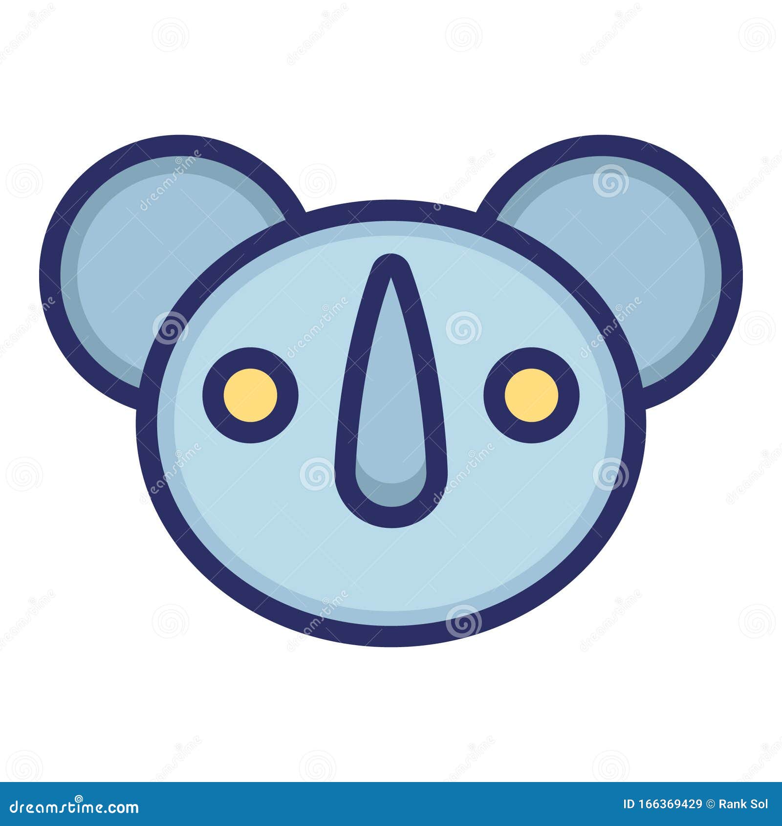 Wallaroo - Vector Illustration Sketch Hand Drawn With Black Line ...