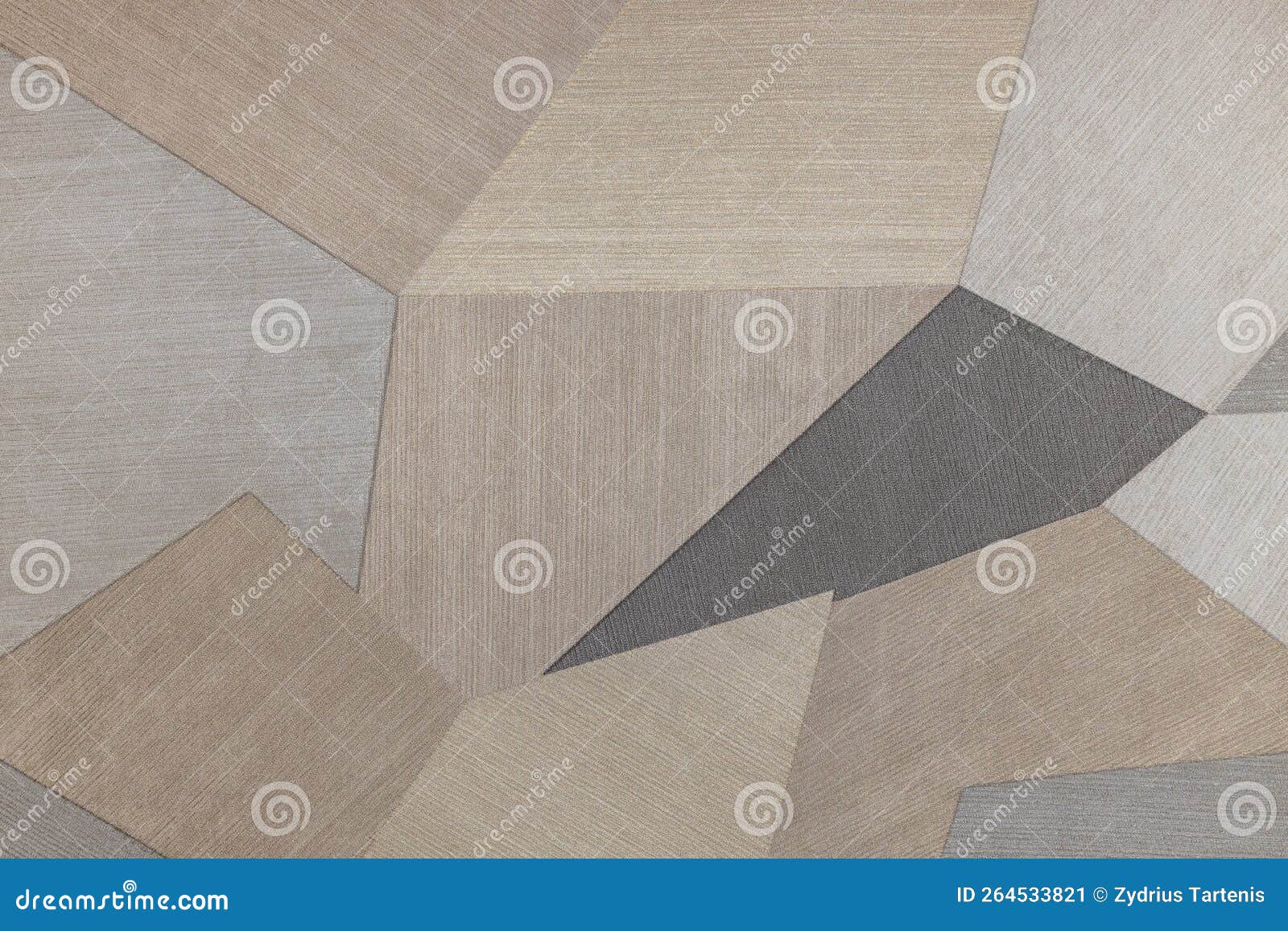 Wallcovering Background Pattern with Geometric Ornament. Seamless ...