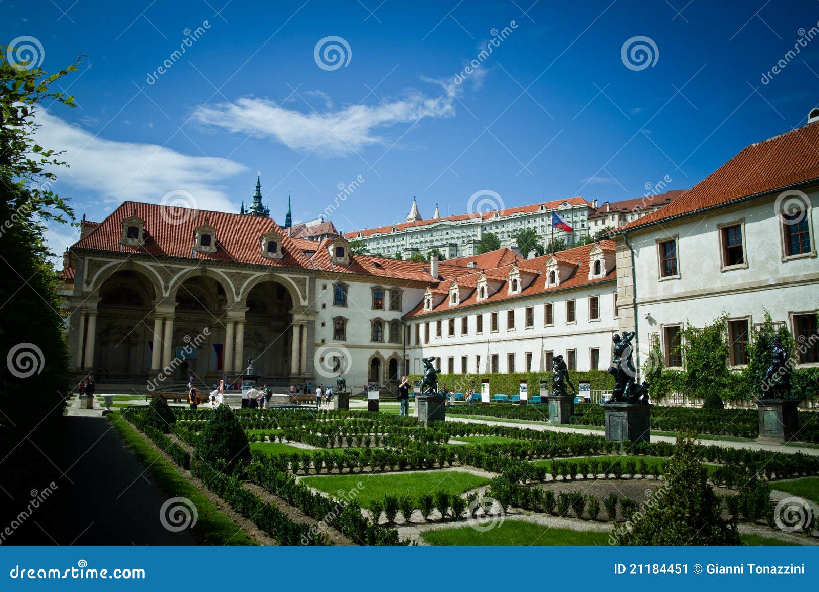 Wallenstein Palace in Prague Editorial Photo - Image of outdoor ...