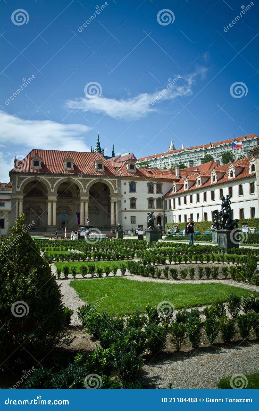 Wallenstein Palace in Prague Editorial Stock Photo - Image of beautiful ...