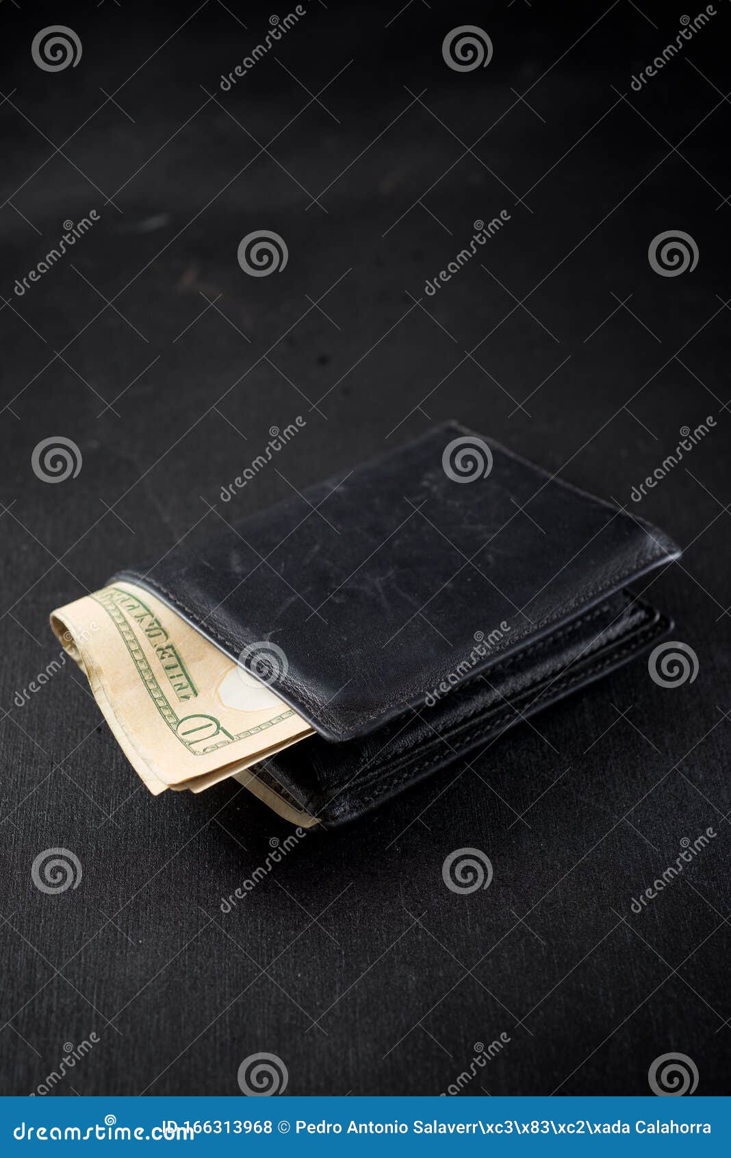 Wallet close up stock photo. Image of money, modern - 166313968