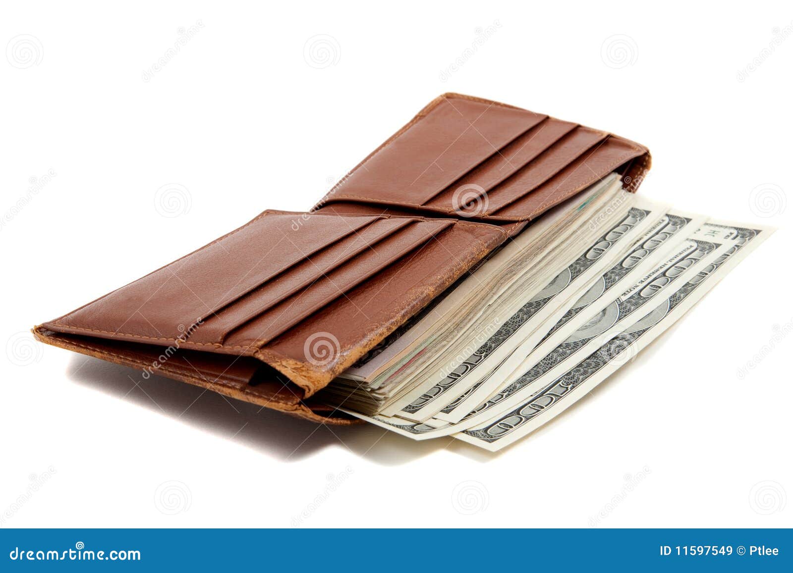 Wallet full of money stock image. Image of states, currency - 11597549