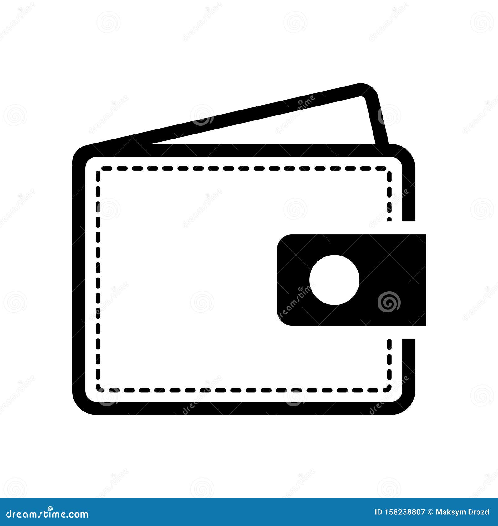 Wallet Clipart Black And White