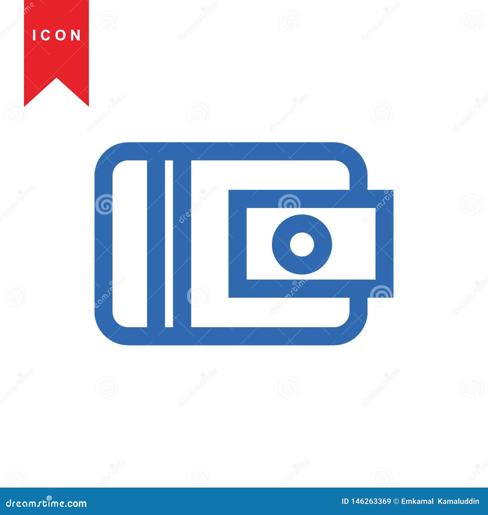 Wallet Icons stock illustration. Illustration of currency - 146263369