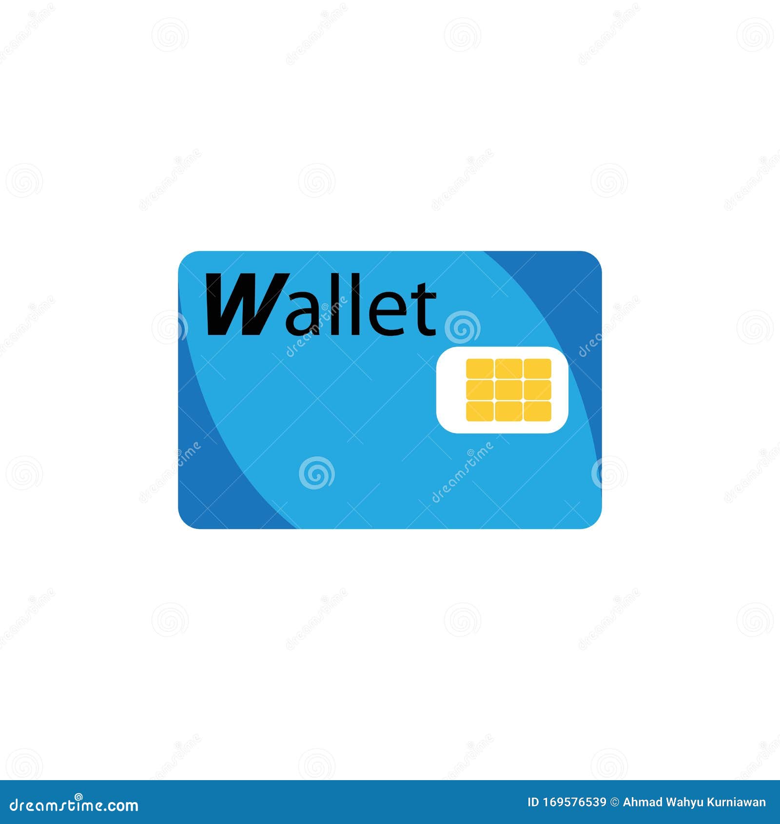 Wallet logo vector editorial stock image. Illustration of finance ...