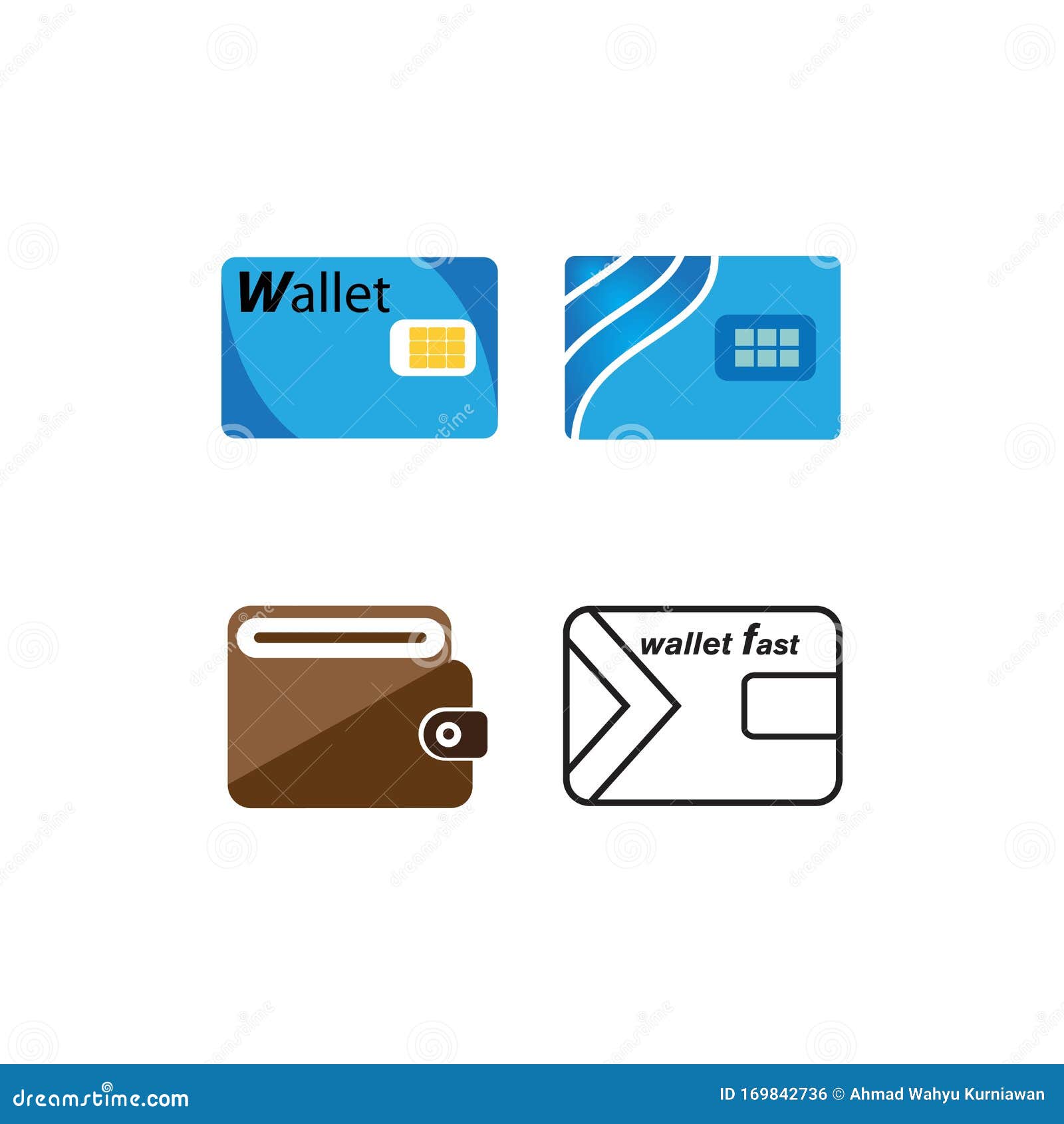 Wallet logo vector editorial photo. Illustration of payment - 169842736