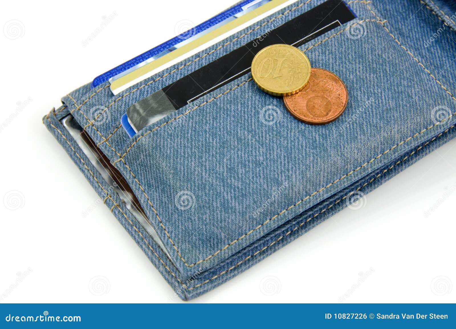 Wallet and money stock photo. Image of money, personal - 10827226