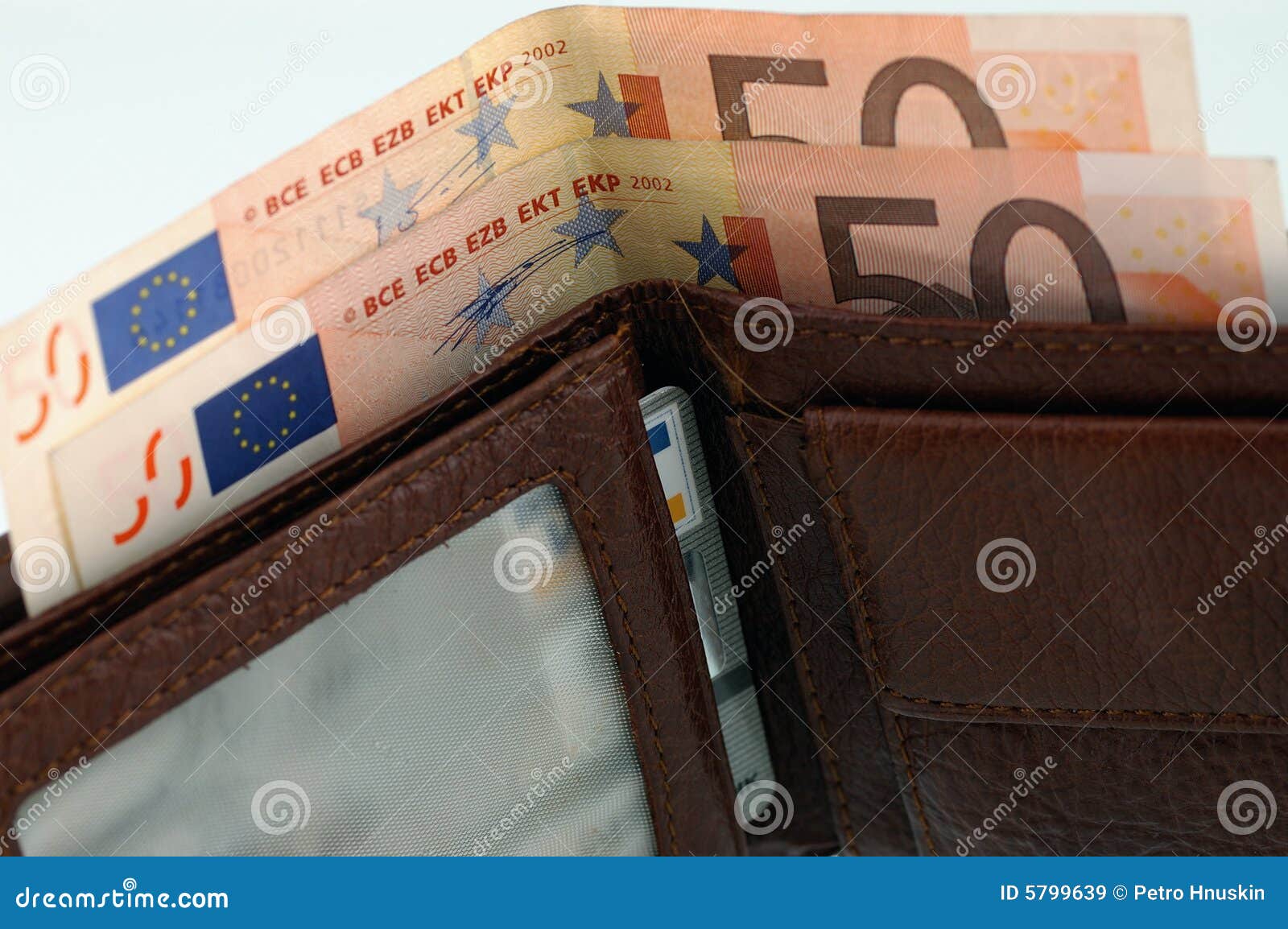 Wallet and money stock image. Image of budget, banknote - 5799639