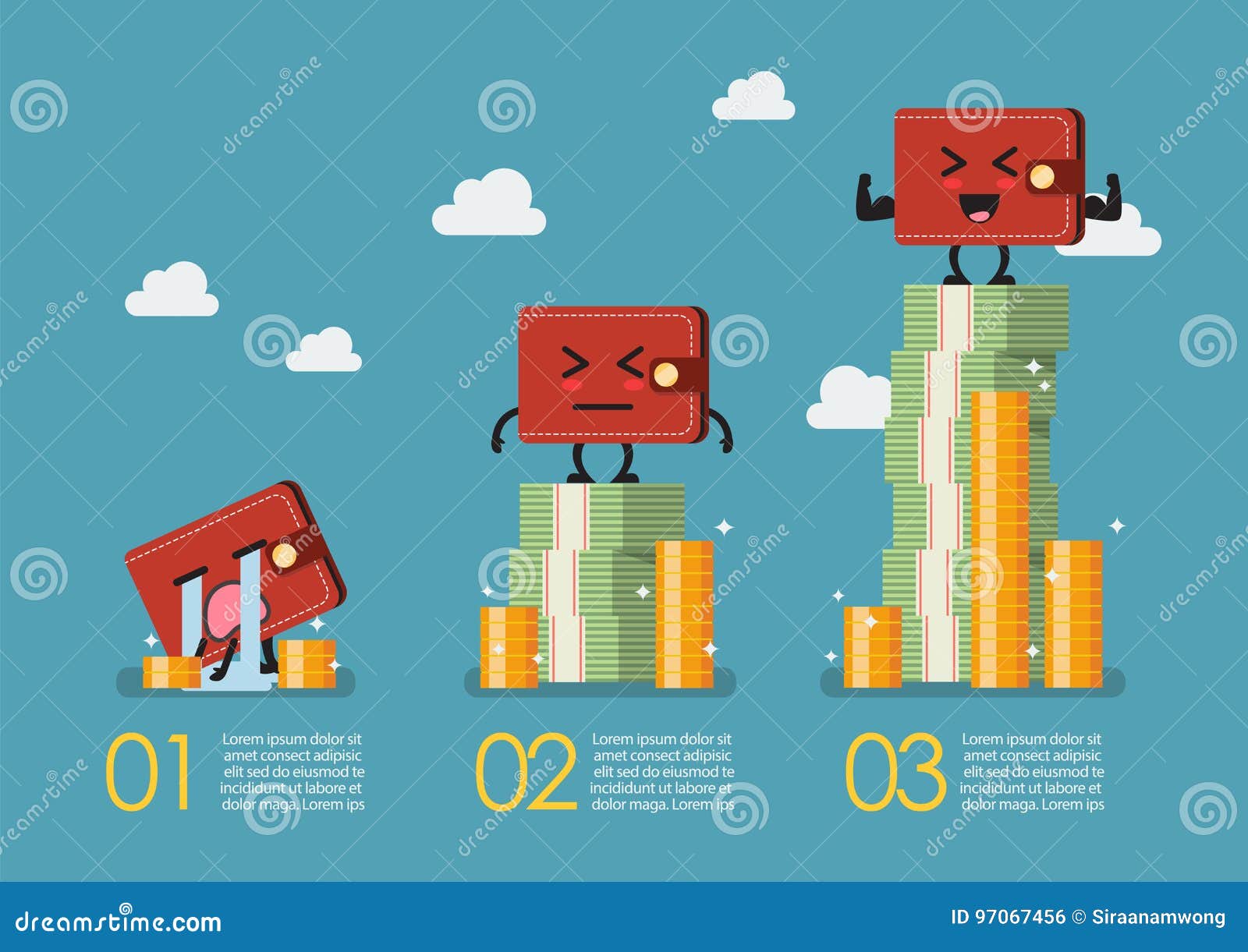 Social Stratification And Different Wealth Class Division Tiny Person ...