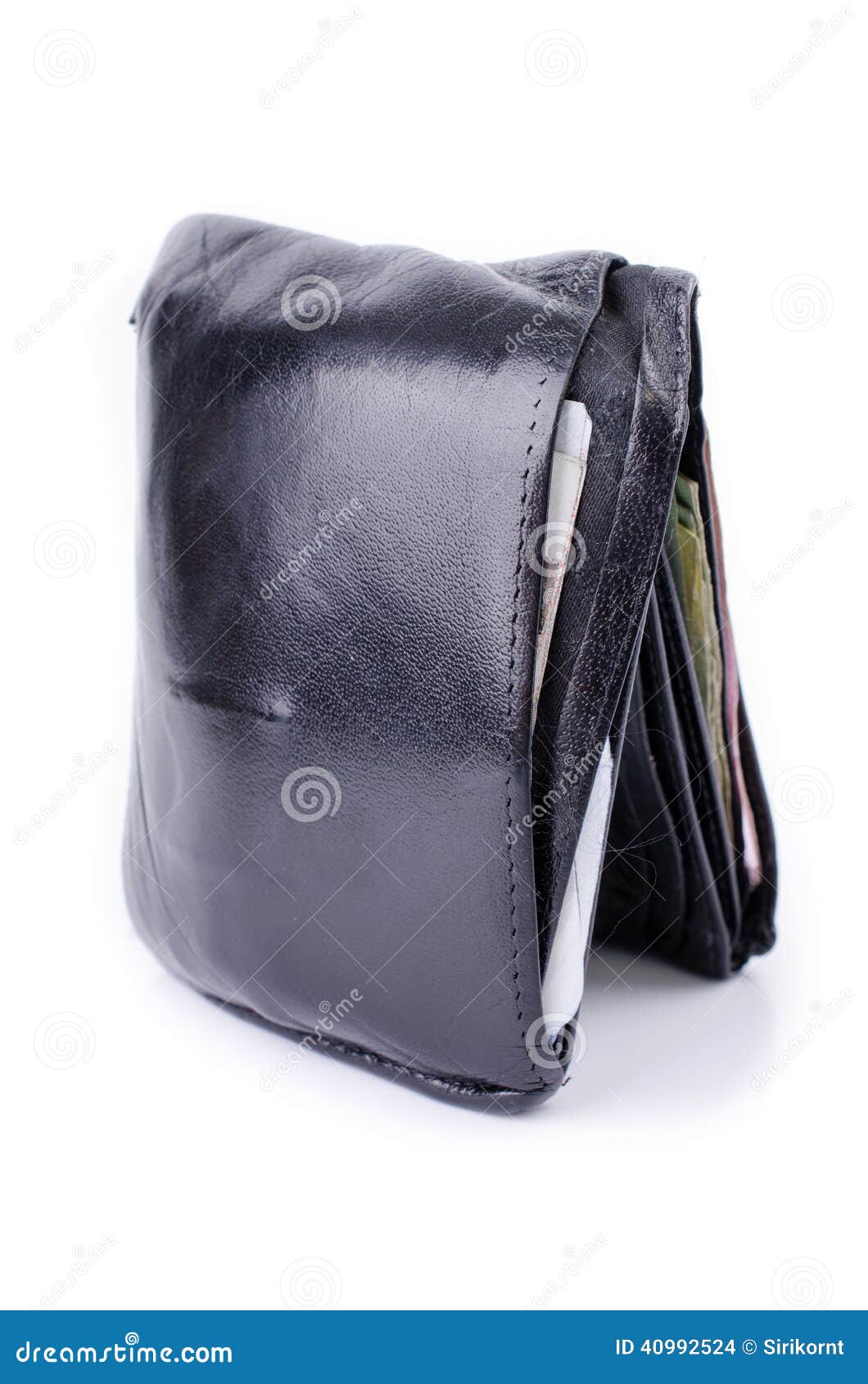 Wallet with money stock photo. Image of banknote, sale - 40992524
