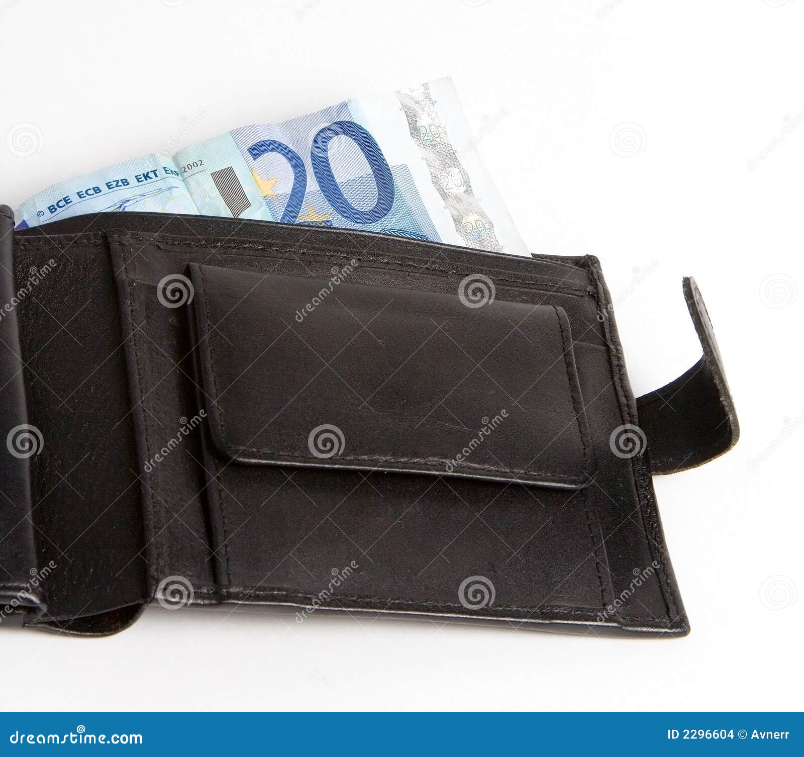 Wallet With Note Picture. Image: 2296604