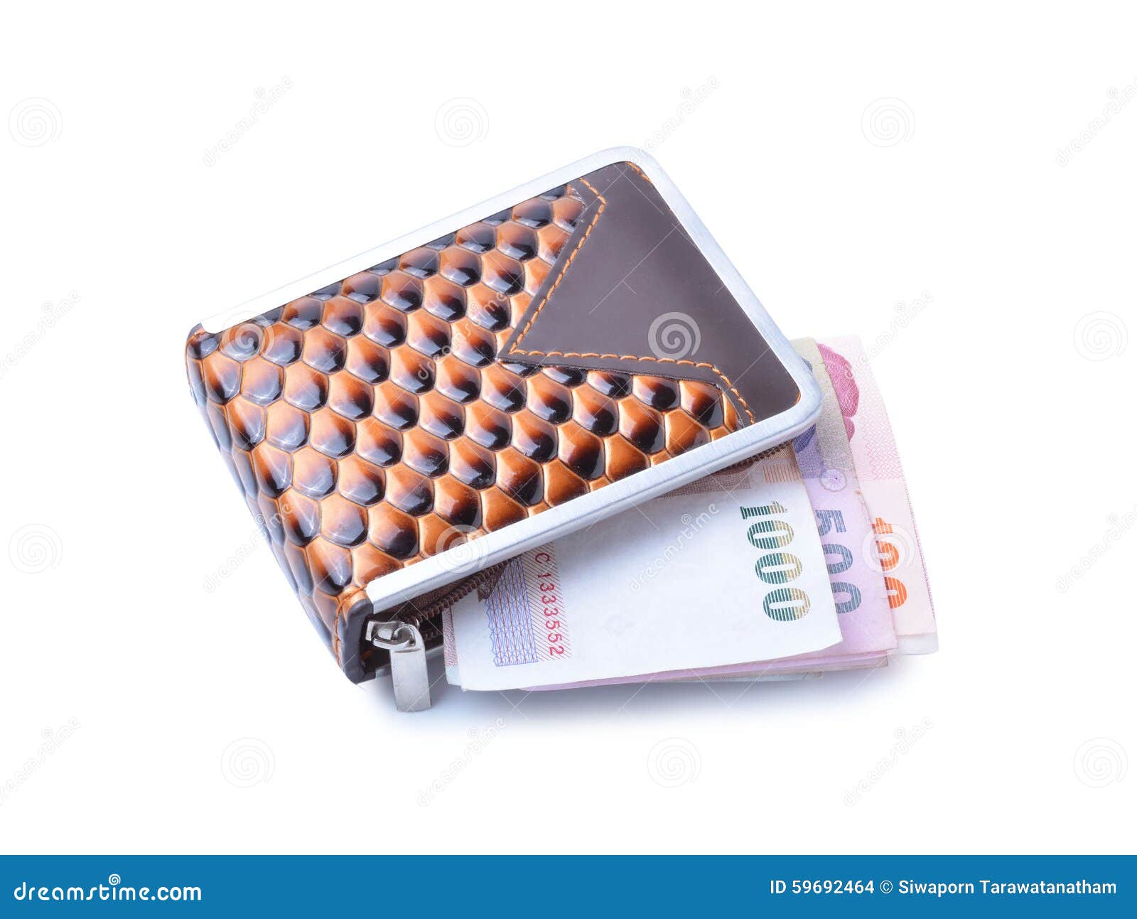 Wallet on white background stock photo. Image of white - 59692464