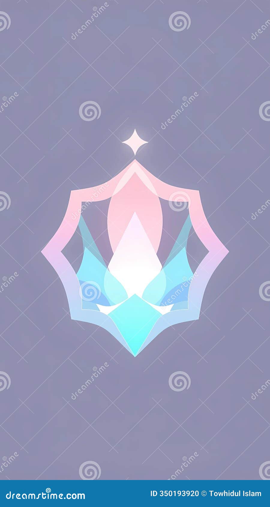 Set Of Y2k Shapes With Aura Gradient Effect. Abstract Figures, Star ...