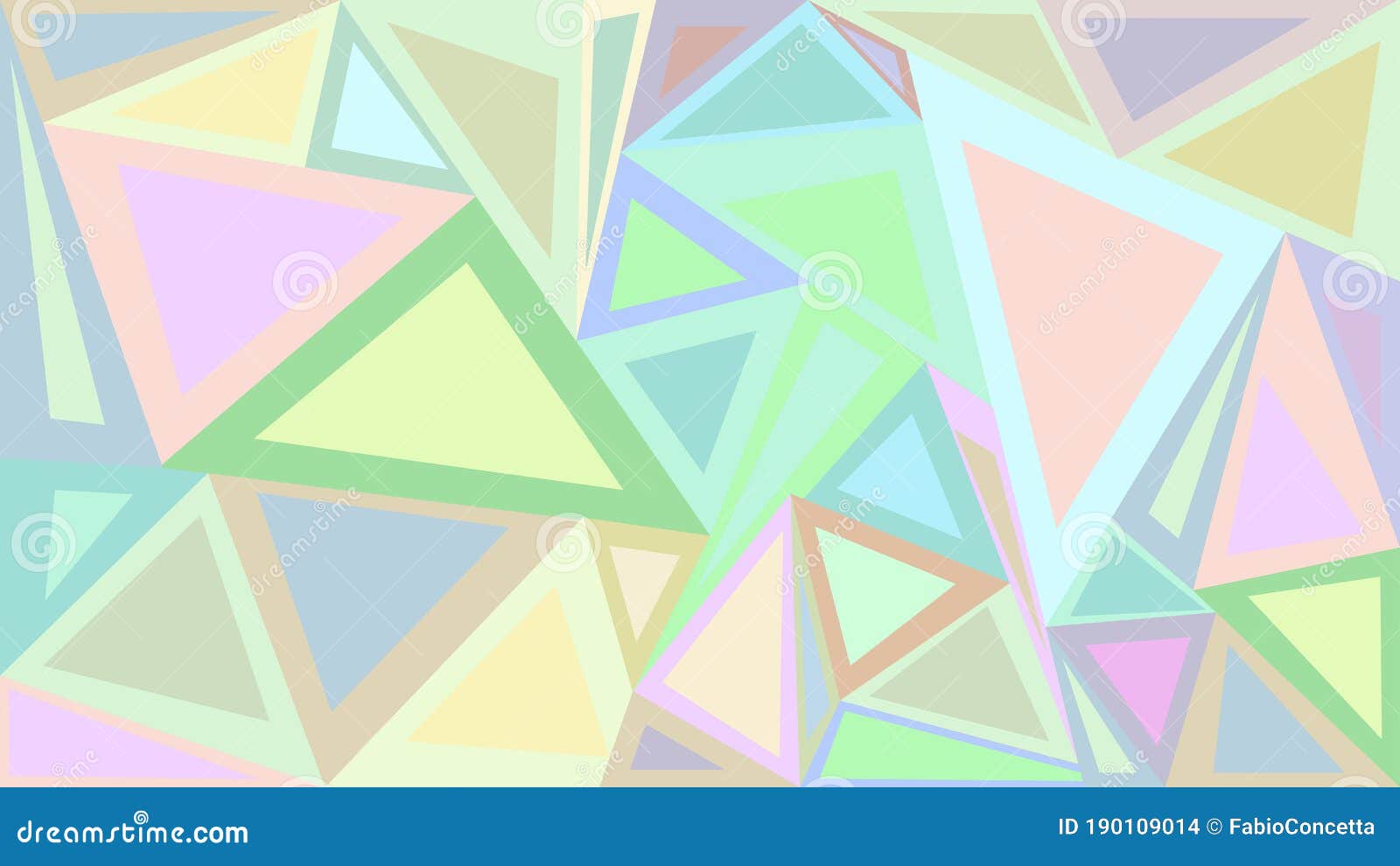 Wallpaper Abstract Geometric Background of Colorful Overlapping ...