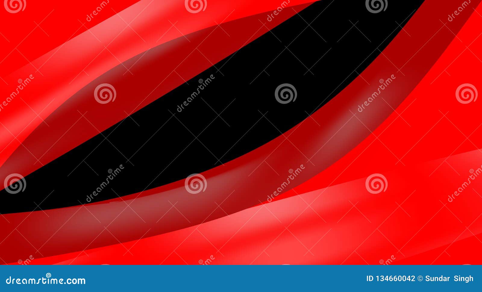 Wallpaper, Abstract Red and Black Wave Background. Stock Illustration ...
