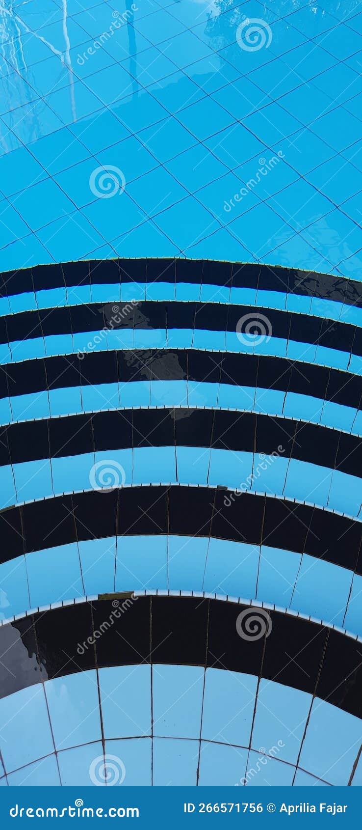 Wallpaper Background Blue Water at Pool for Your Phone. Stock Photo ...