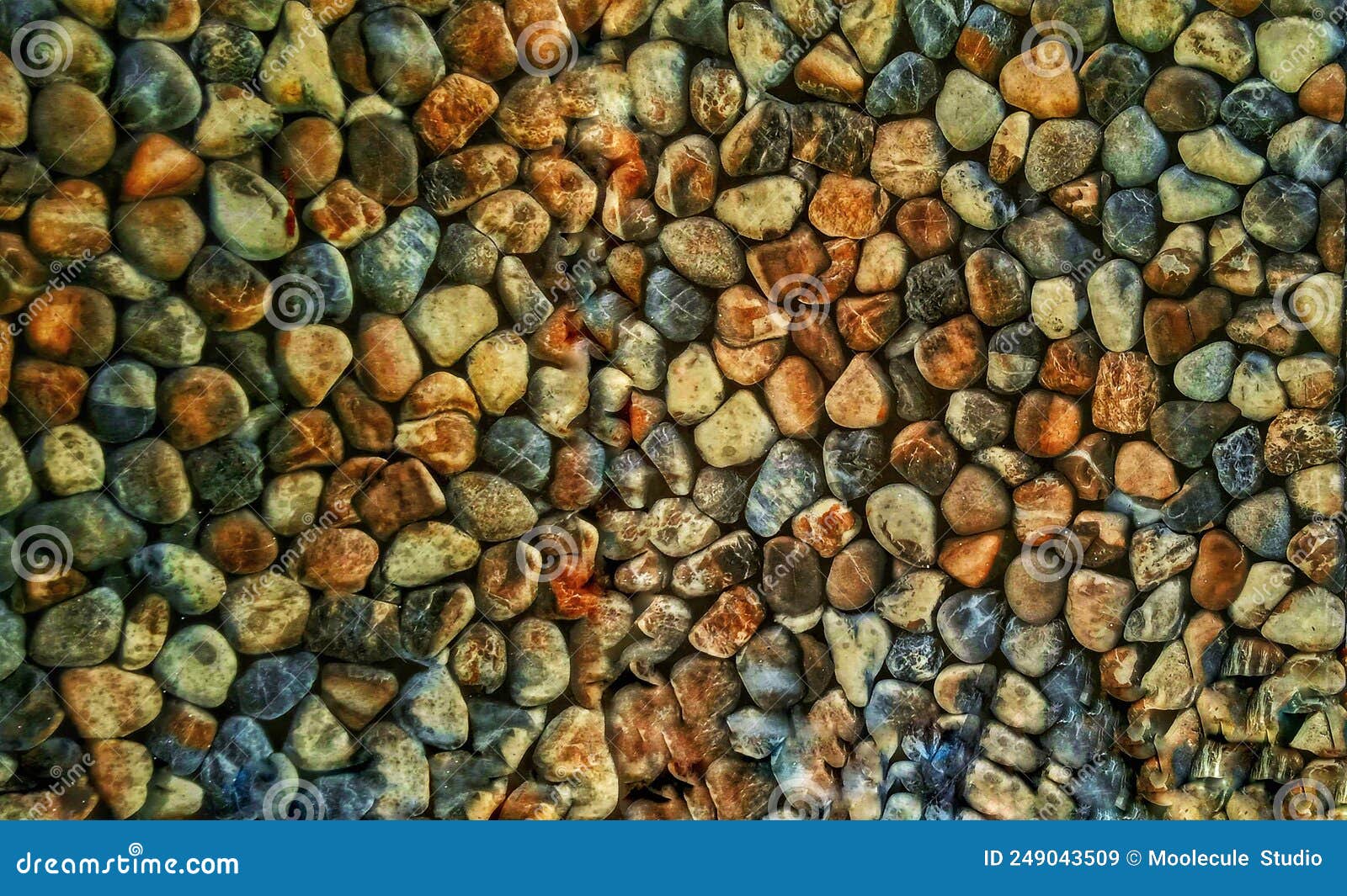Wallpaper Background of Colorful Conglomerate Stone Texture Stock Image ...
