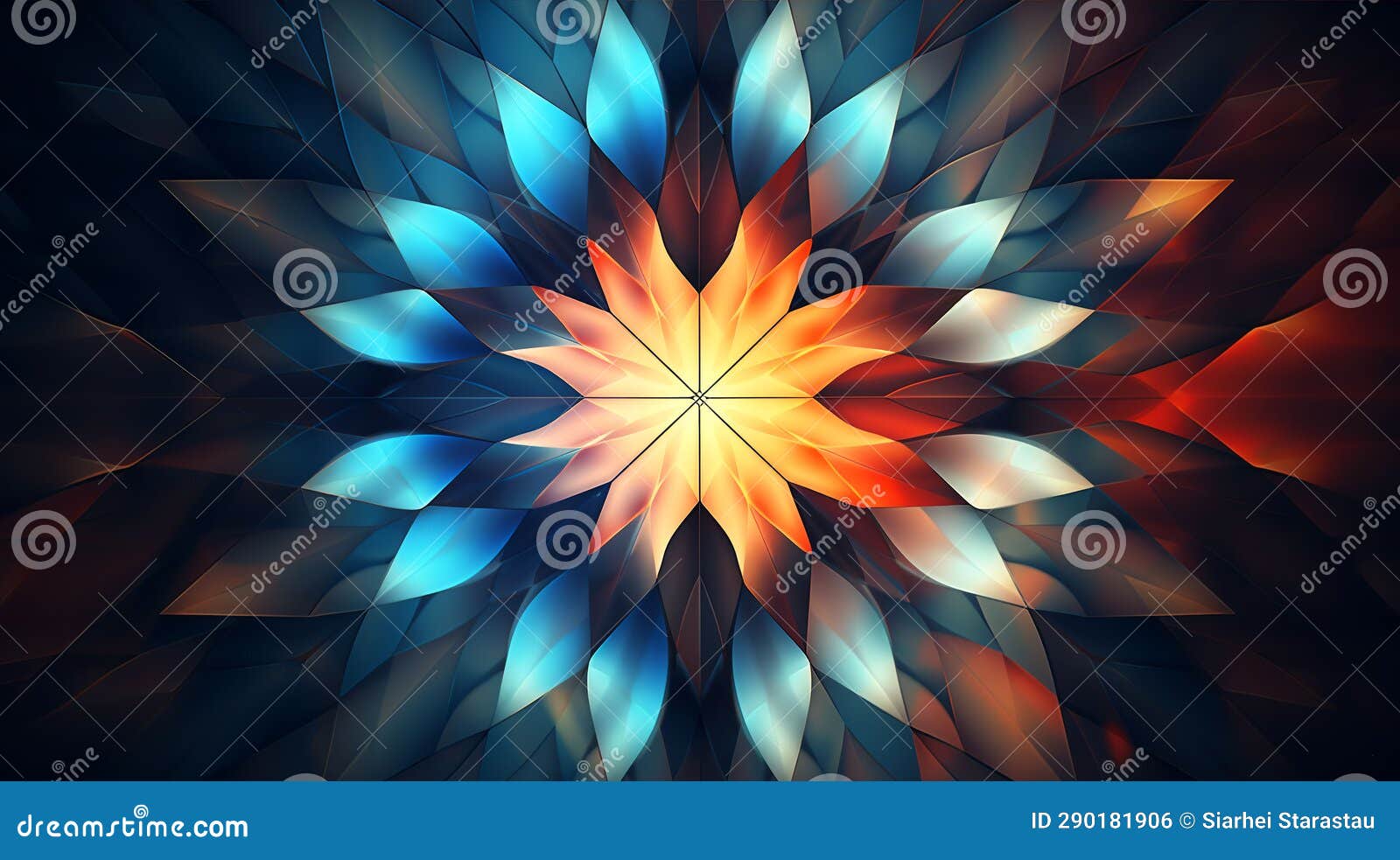 Wallpaper Background, Patterns are Made of Multicolored Guides Coming ...