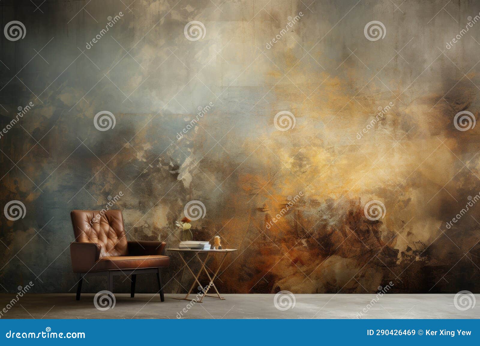 Wallpaper Background with Textured and Layered Elements Stock ...