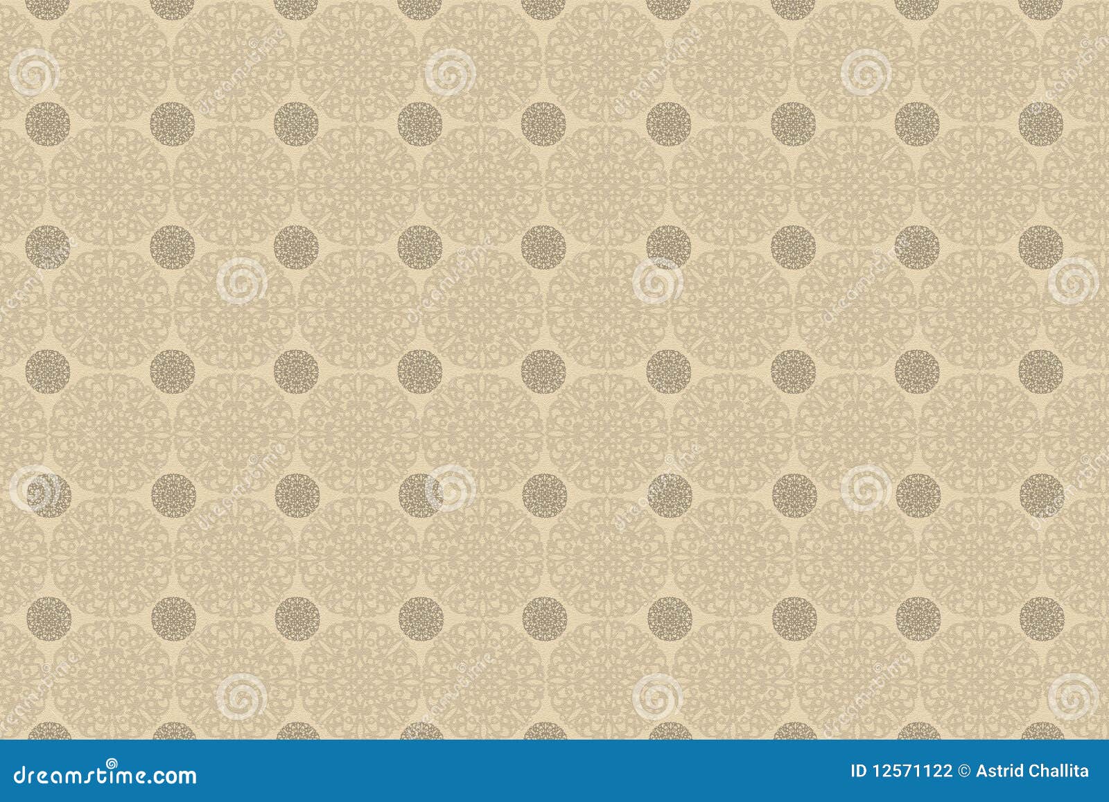 Wallpaper beige circles stock illustration. Illustration of beige ...