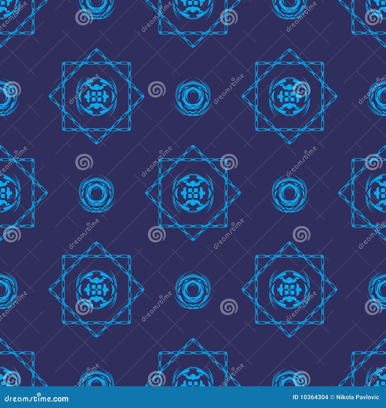 Wallpaper blue tribal stock vector. Illustration of vignette - 10364304