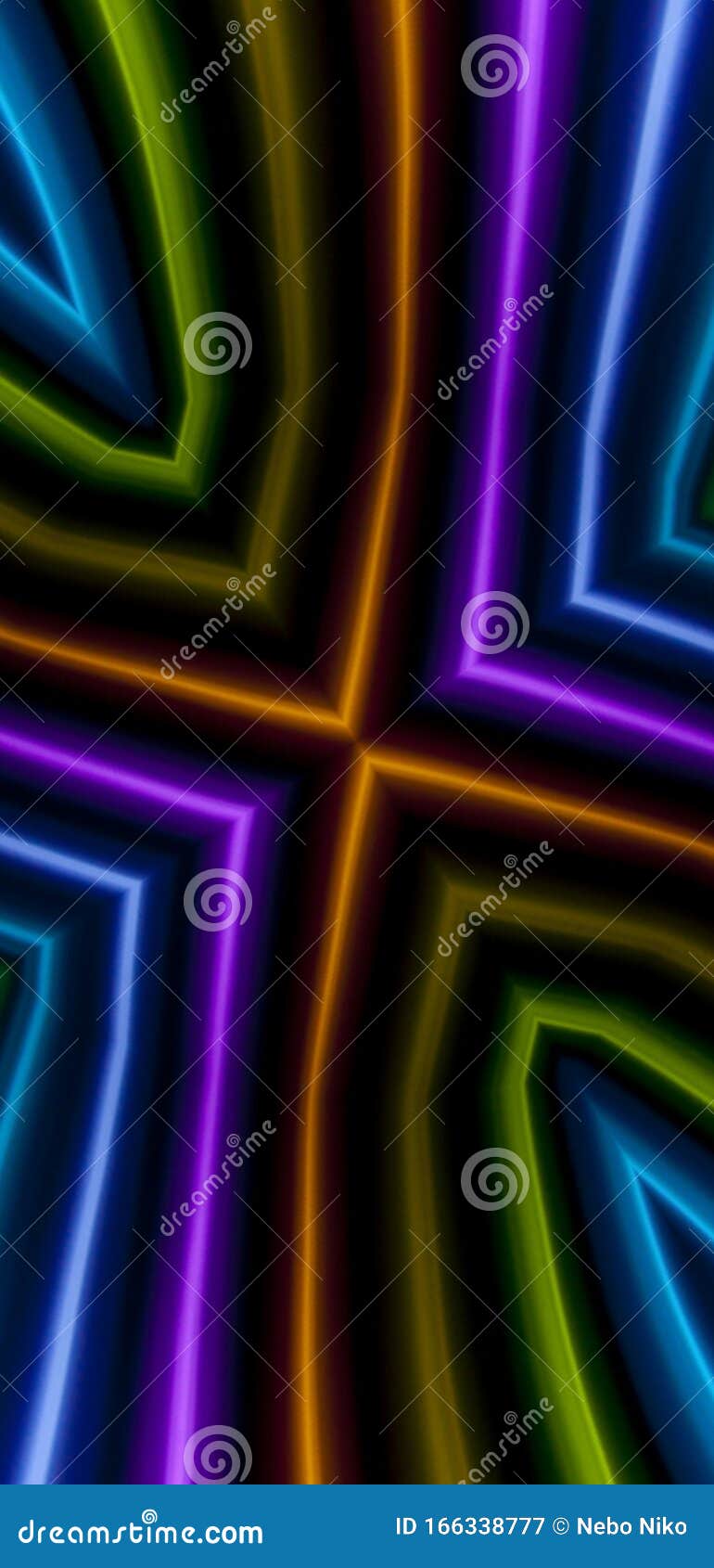 Wallpaper colorful neon stock illustration. Illustration of neon ...