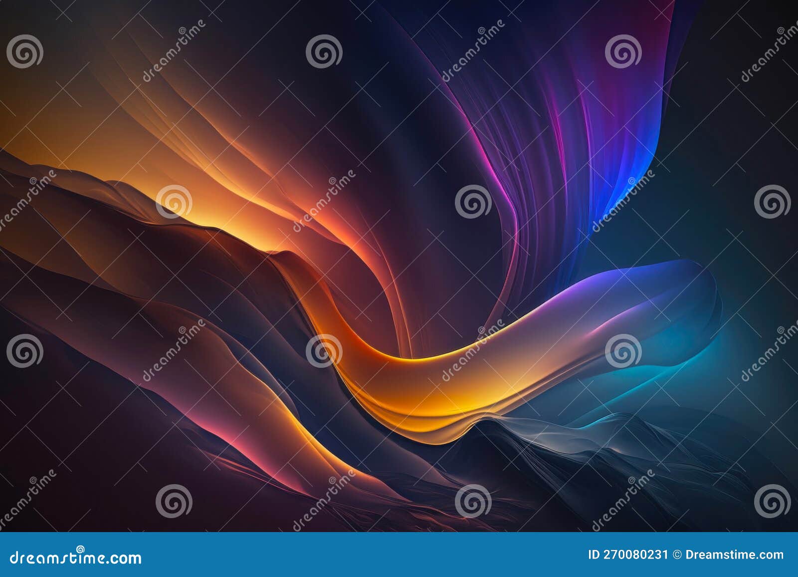 Wallpaper with Dark Dramatic Gradient Colors. AI Generation Stock ...