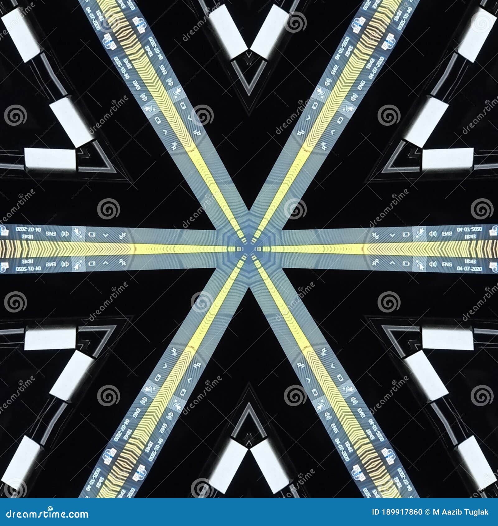 Wallpaper Design Desktop Computer Laptop Tiles Stock Illustration ...