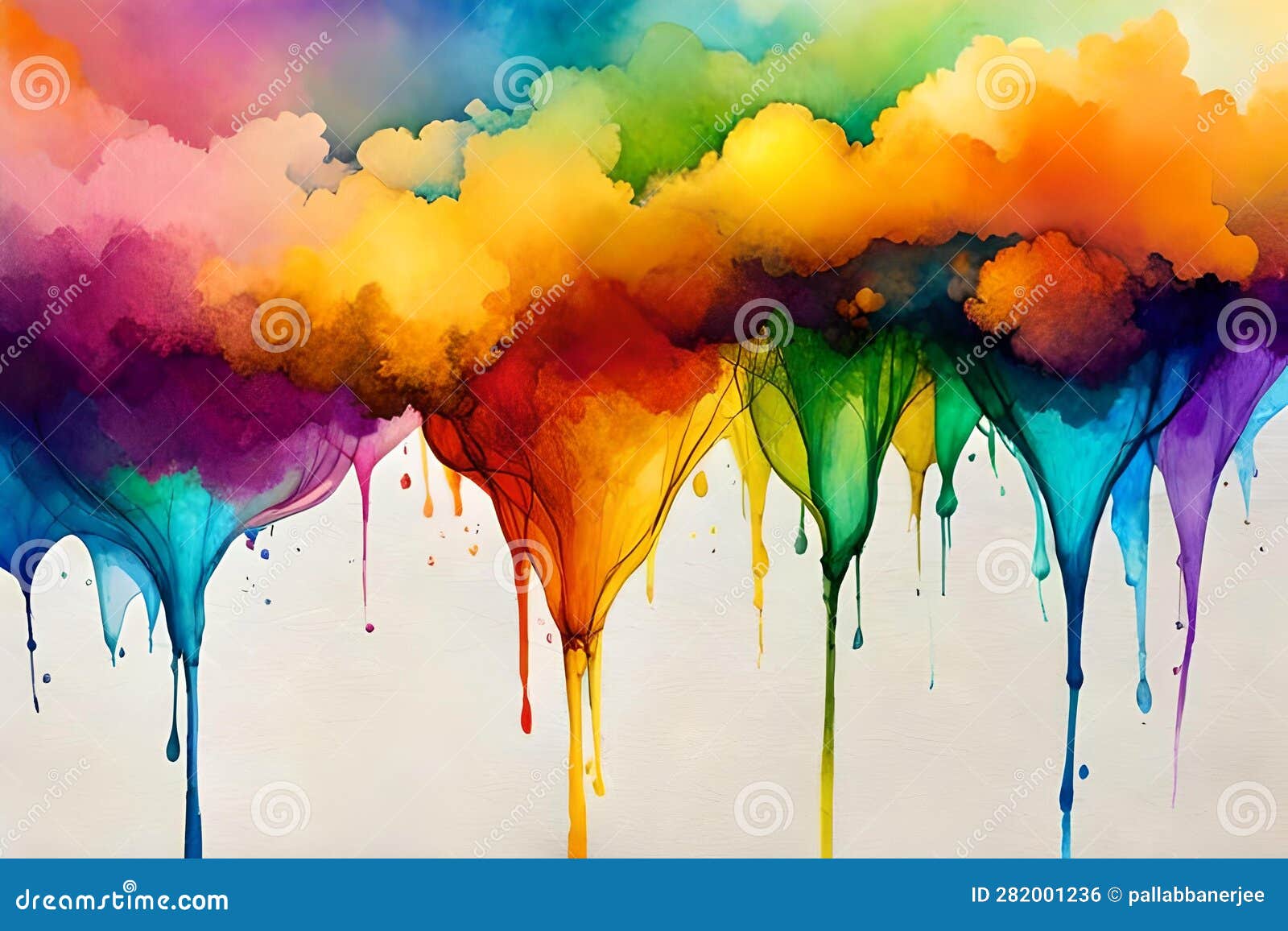 Wallpaper with Dramatic Colorful Patterns, Line Art Perfect for ...