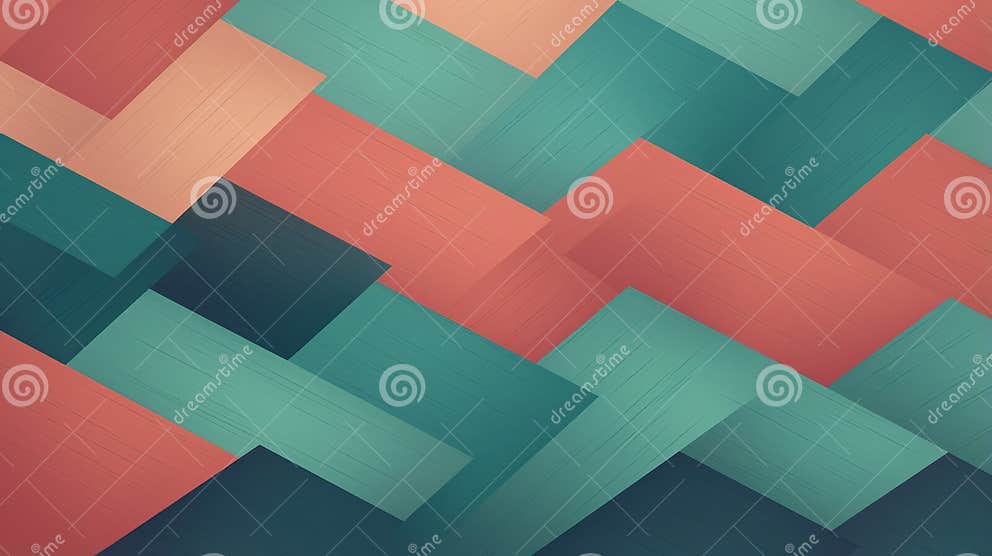 Colorful Squares Abstract Wallpaper with Woven Color Planes Stock ...