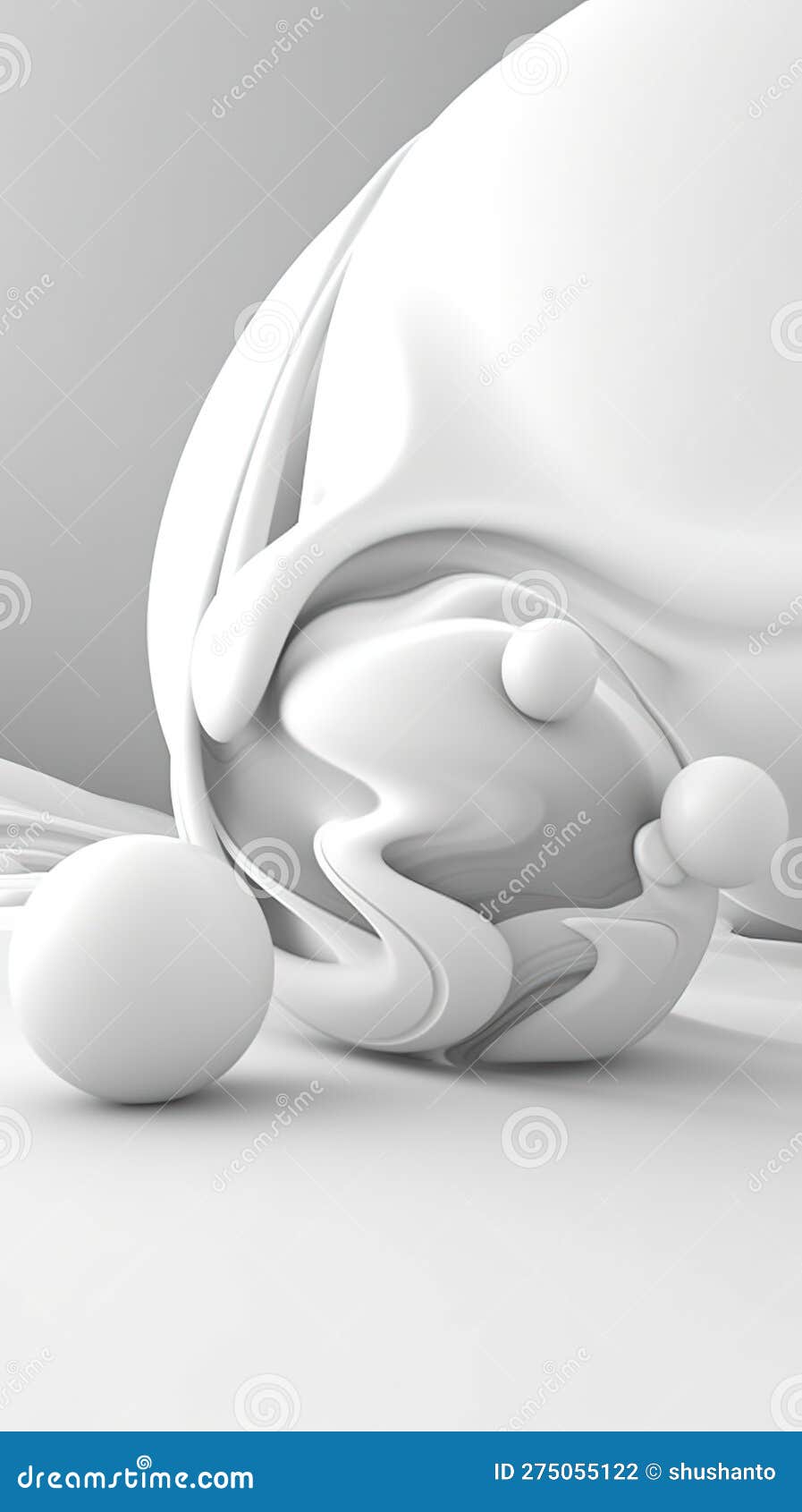 Illustration of Abstract White Background Manipulation Stock ...