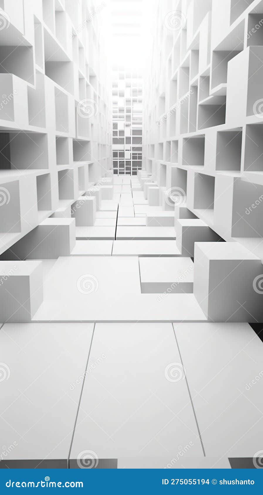 Illustration of Abstract White Background Manipulation Stock ...