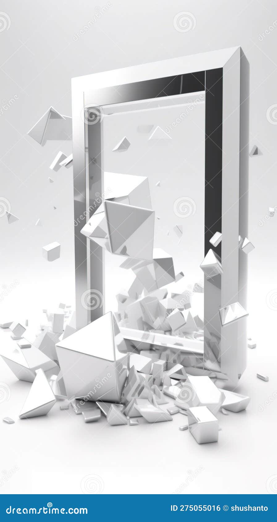 Illustration of Abstract White Background Manipulation Stock ...