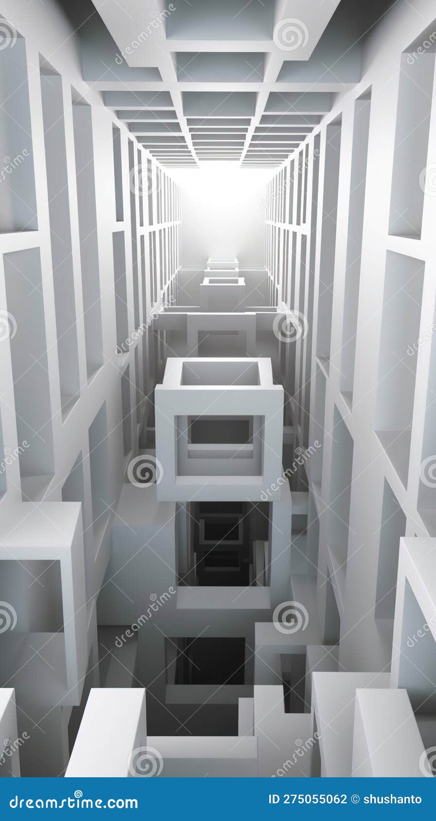 Illustration of Abstract White Background Manipulation Stock ...