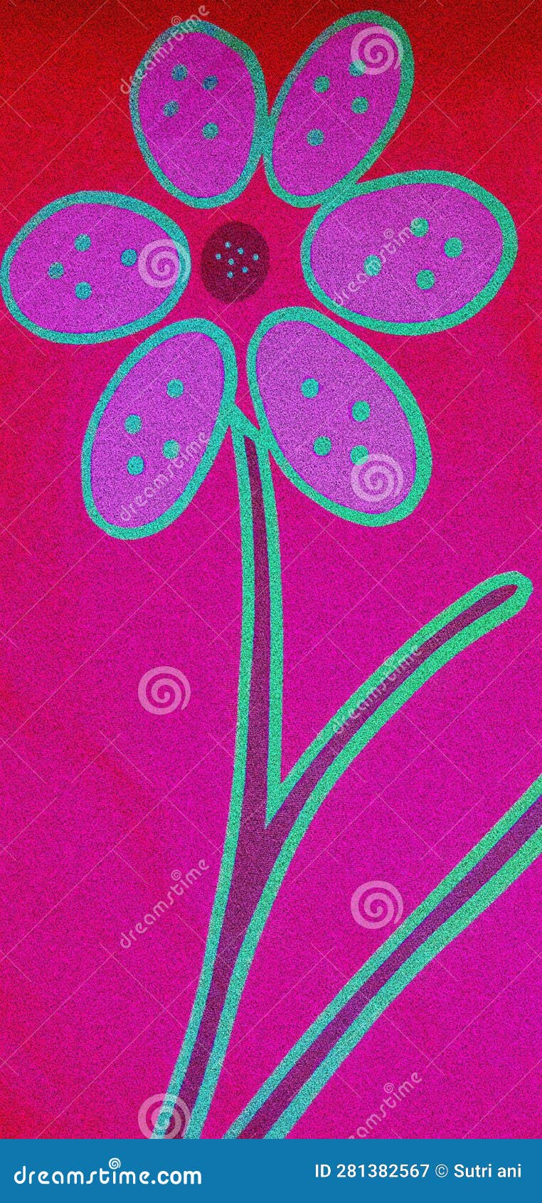 Wallpaper of a Flower without Leaves Stock Image - Image of wallpaper ...