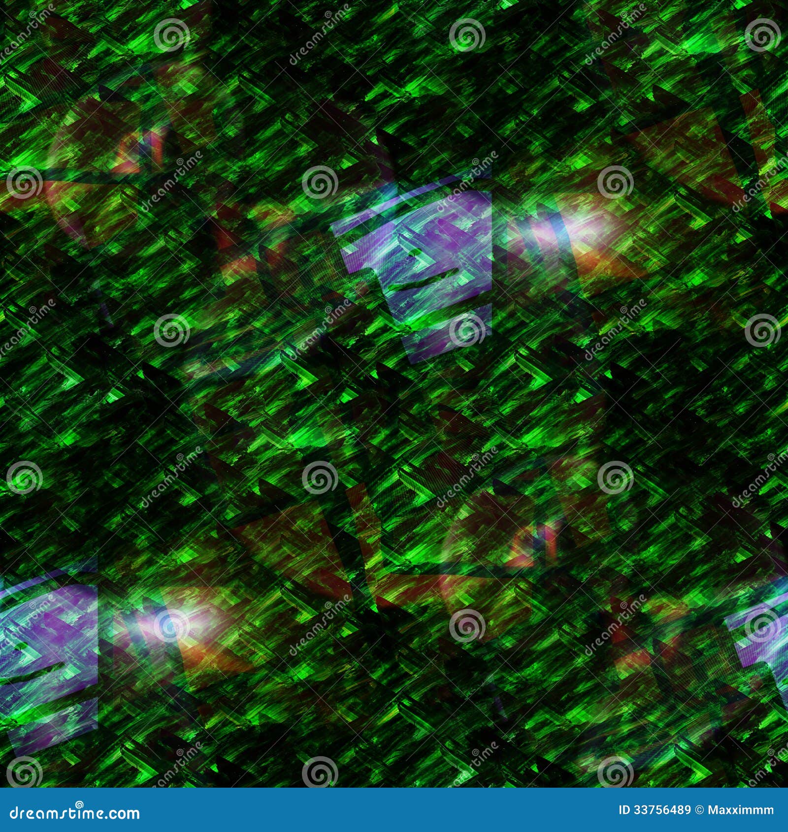 Wallpaper Green Seamless Texture Watercolor Stock Illustration ...