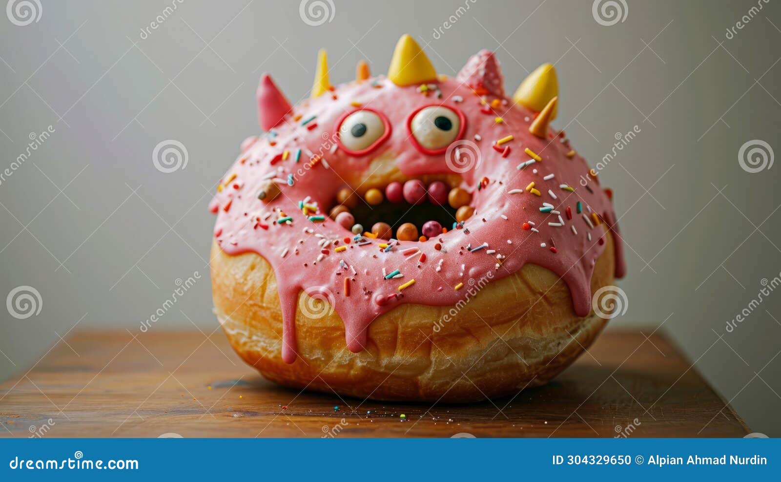 Funny Donut and Coffee Wallpaper, Generative Ai Stock Photo - Image of ...