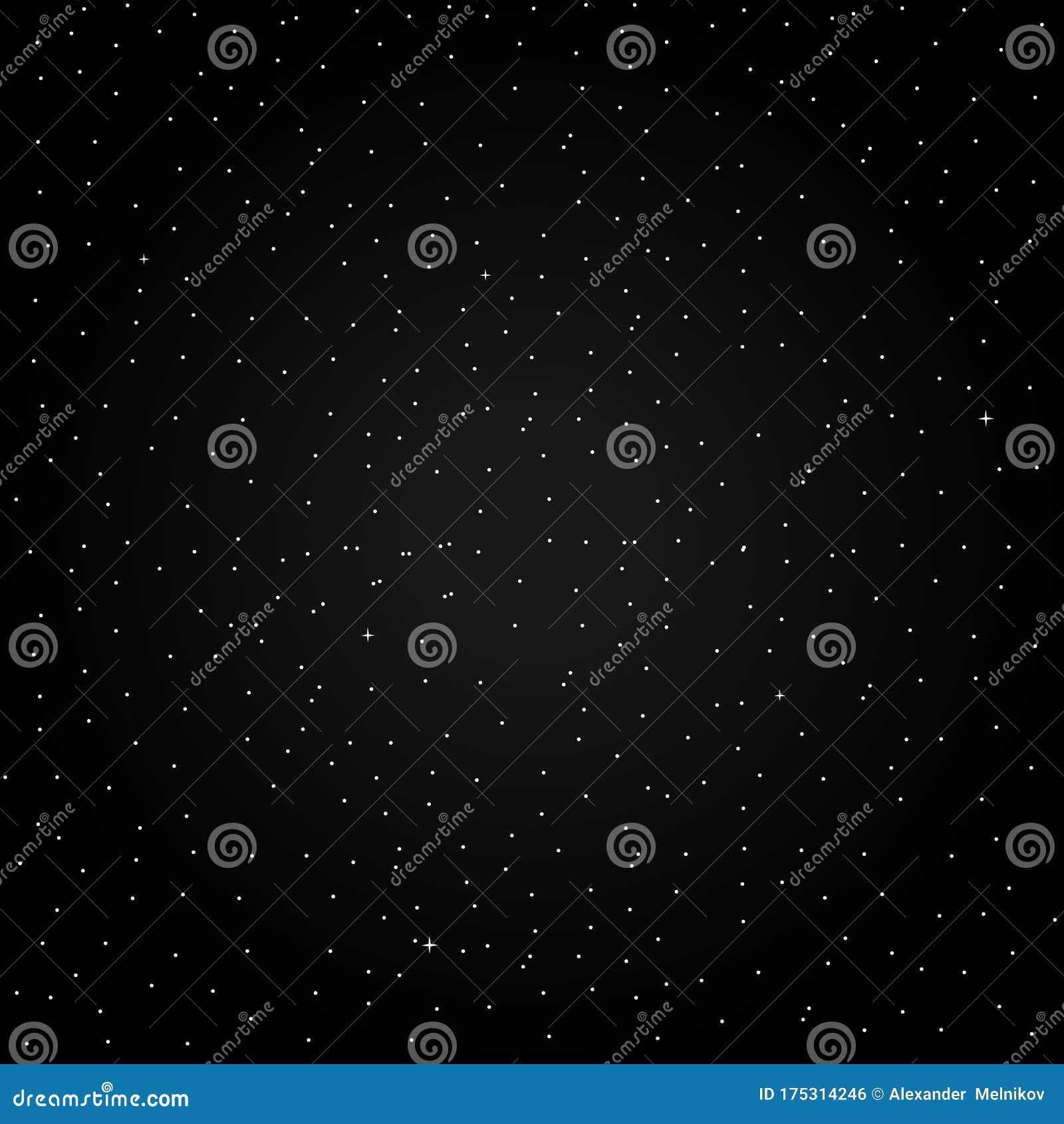 Wallpaper Icon of Night Starry Sky. Vector Illustration Eps 10 Stock ...
