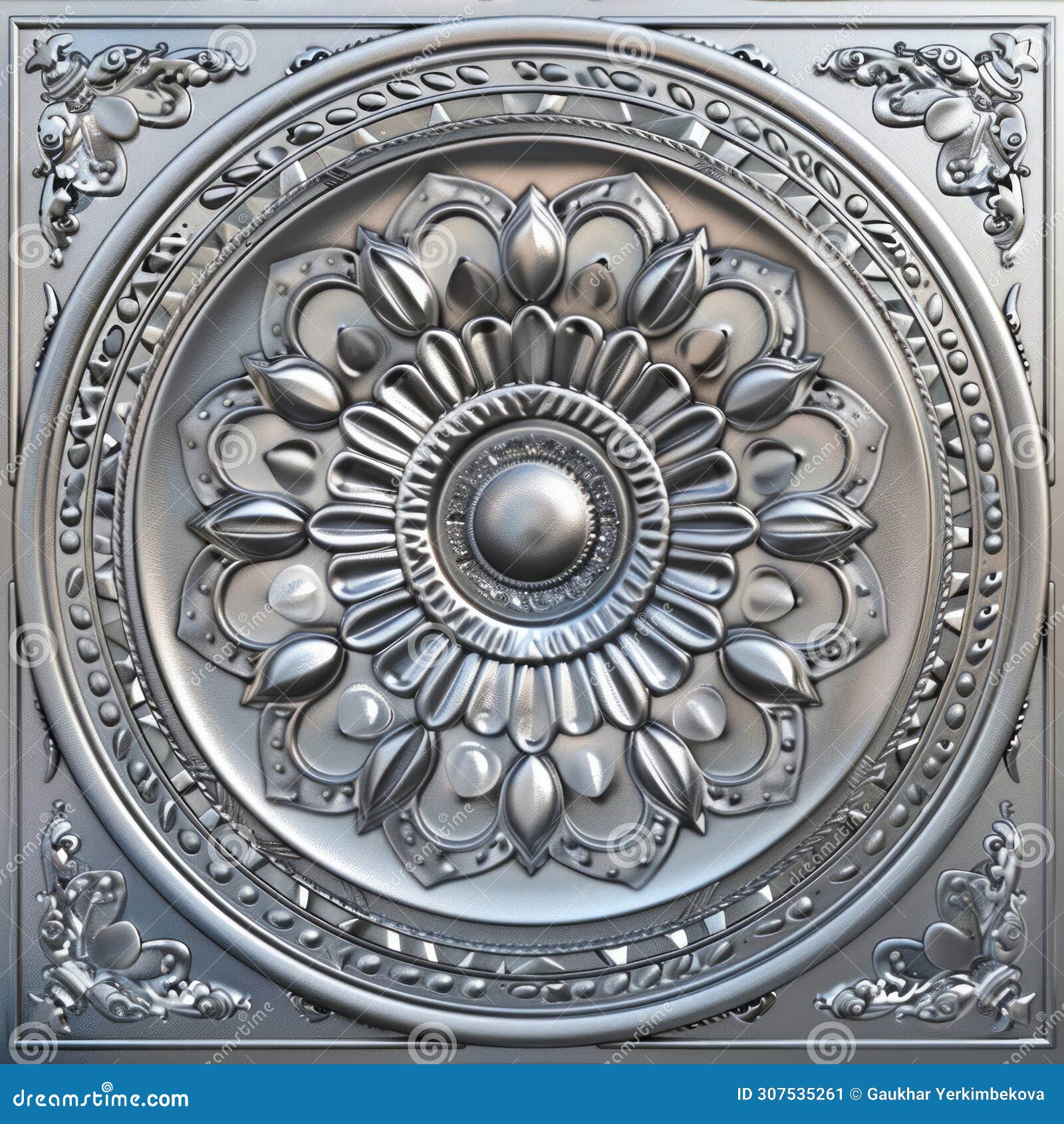 Wallpaper of Indian Mandala in Colour Gradient Stock Illustration ...