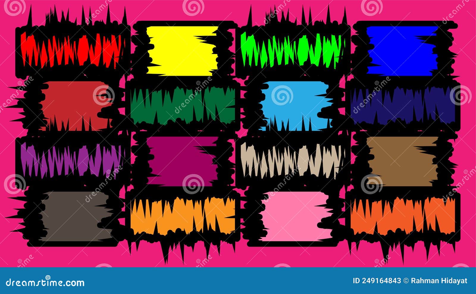 Abstract Wallpaper Rectangular Shape with Many Colors Vector Background ...