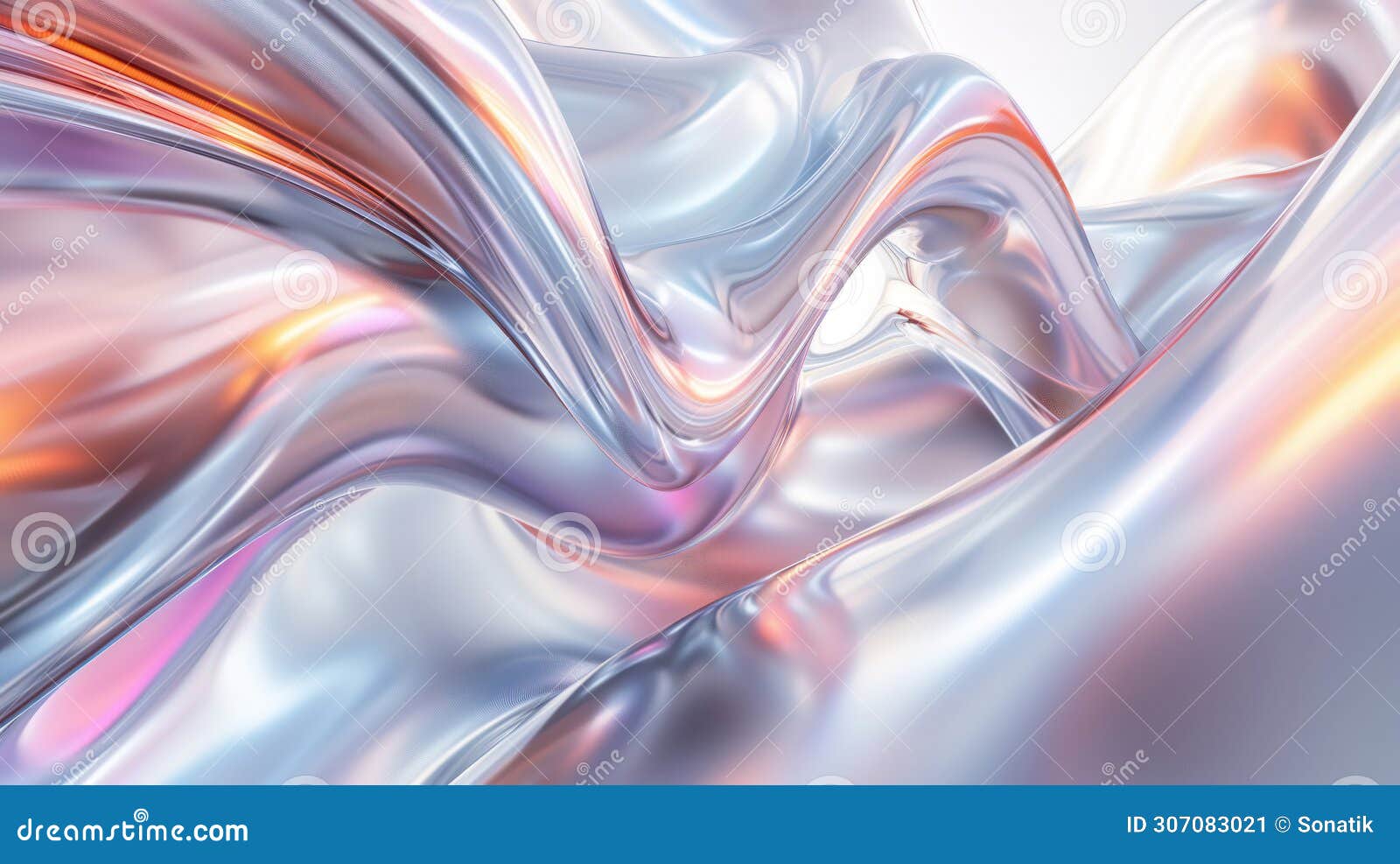 Abstract Background with Metallic Effect Stock Illustration ...