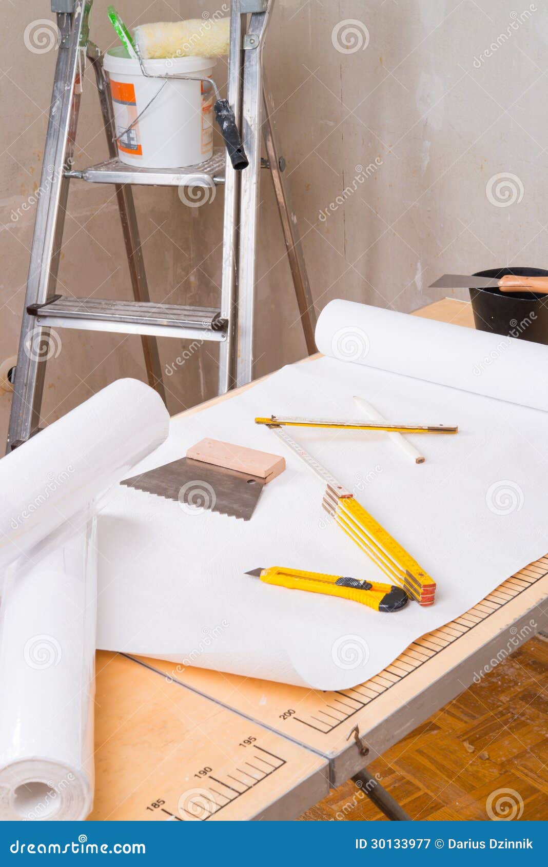 Pasting table stock image. Image of clothes, teaching - 30133977