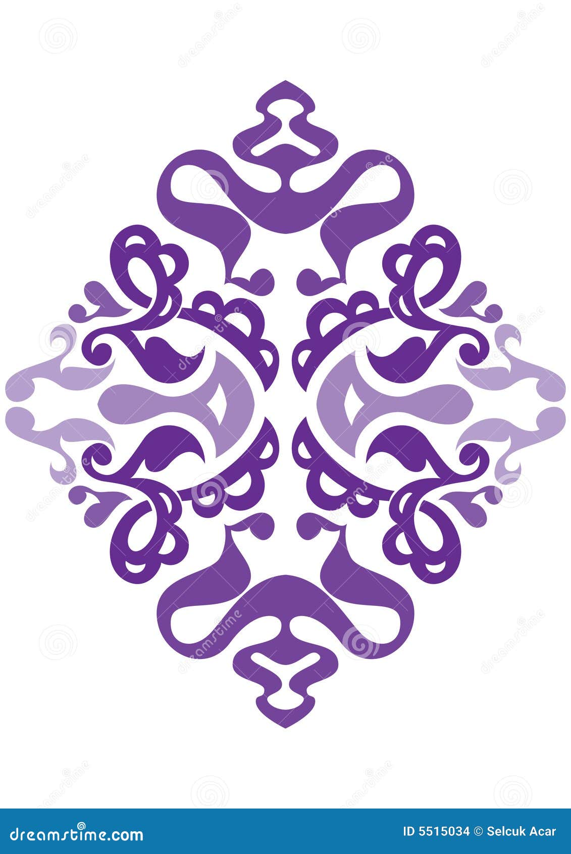 Wallpaper pattern stock vector. Illustration of scroll - 5515034