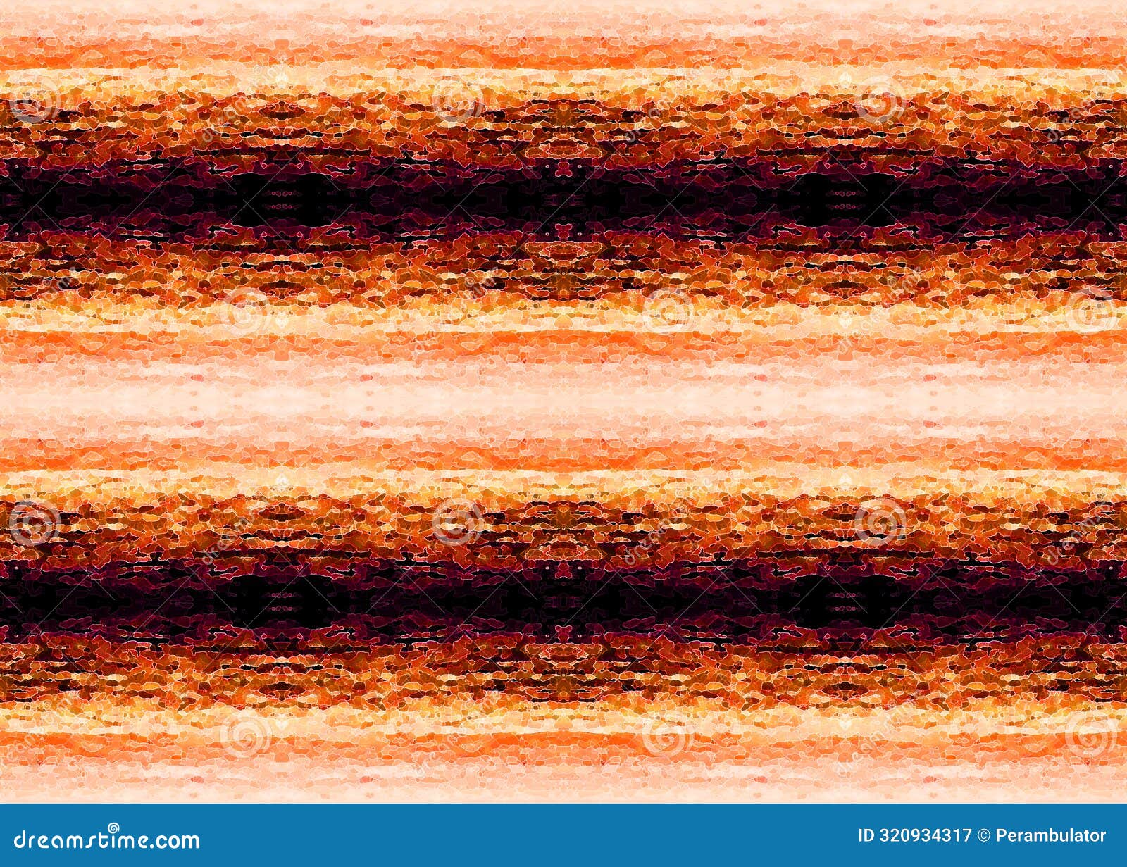 WALLPAPER PATTERN with ACCENTED EDGES EFFECT in FIERY COLOURS with ...