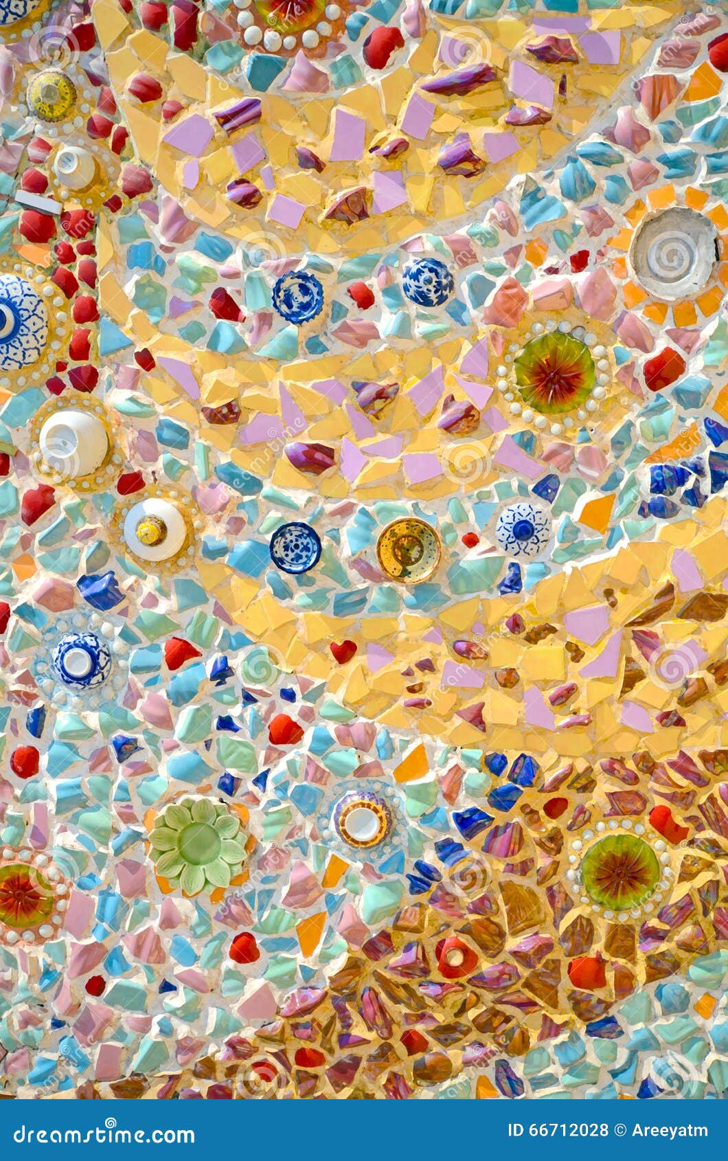 Wallpaper Pattern with Mosaic. Stock Photo - Image of frame, design ...