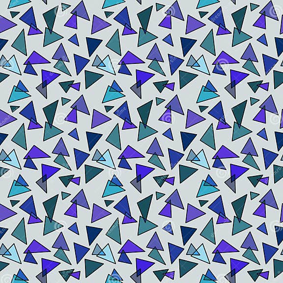 Pattern of triangles stock illustration. Illustration of wallpaper ...