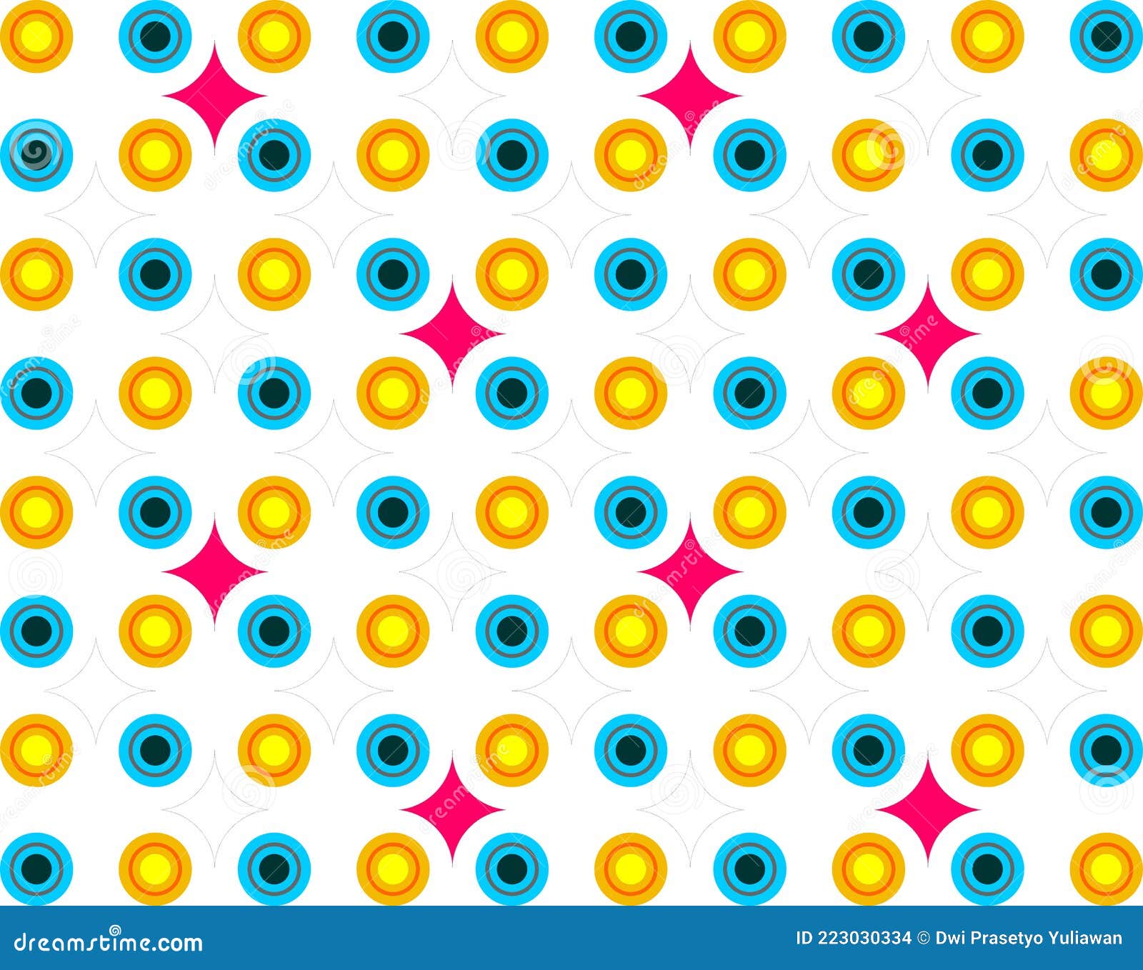 Wallpaper Pattern with Unique of Multi Color Stock Vector ...