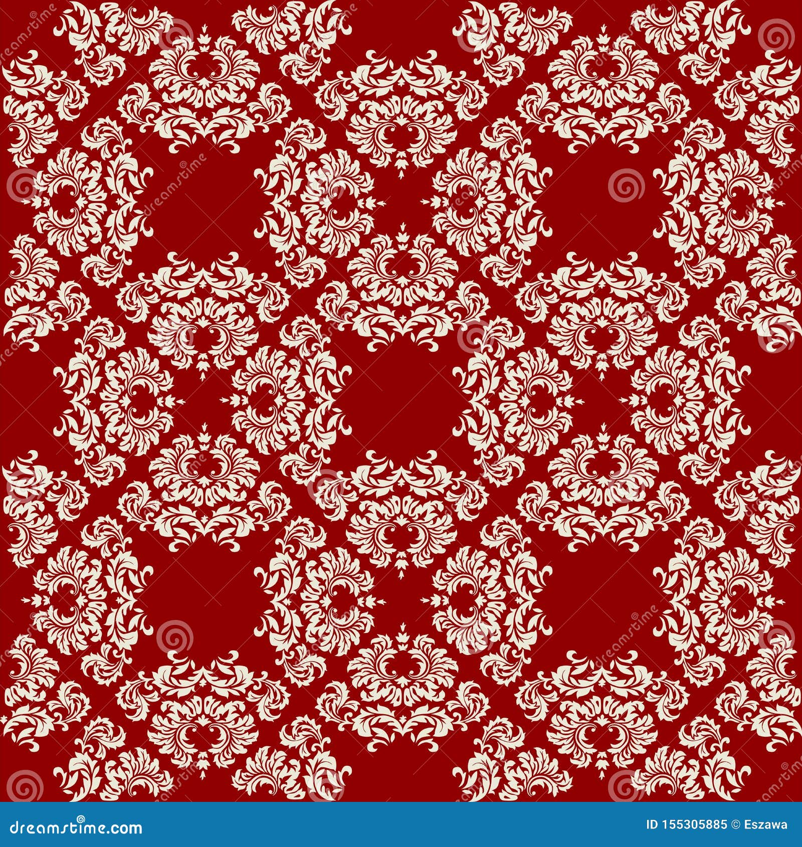Wallpaper With Repeating Pattern Cartoon Vector | CartoonDealer.com ...
